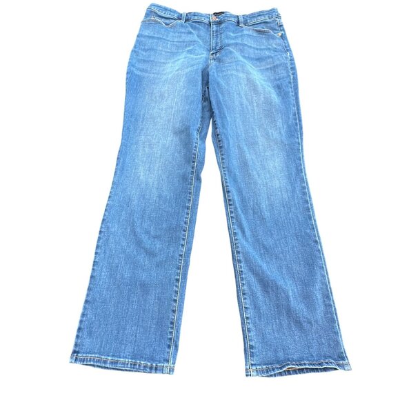 Talbots | Jeans | Talbots Jeans Size 6 Blue Straight Leg Pants Women ...